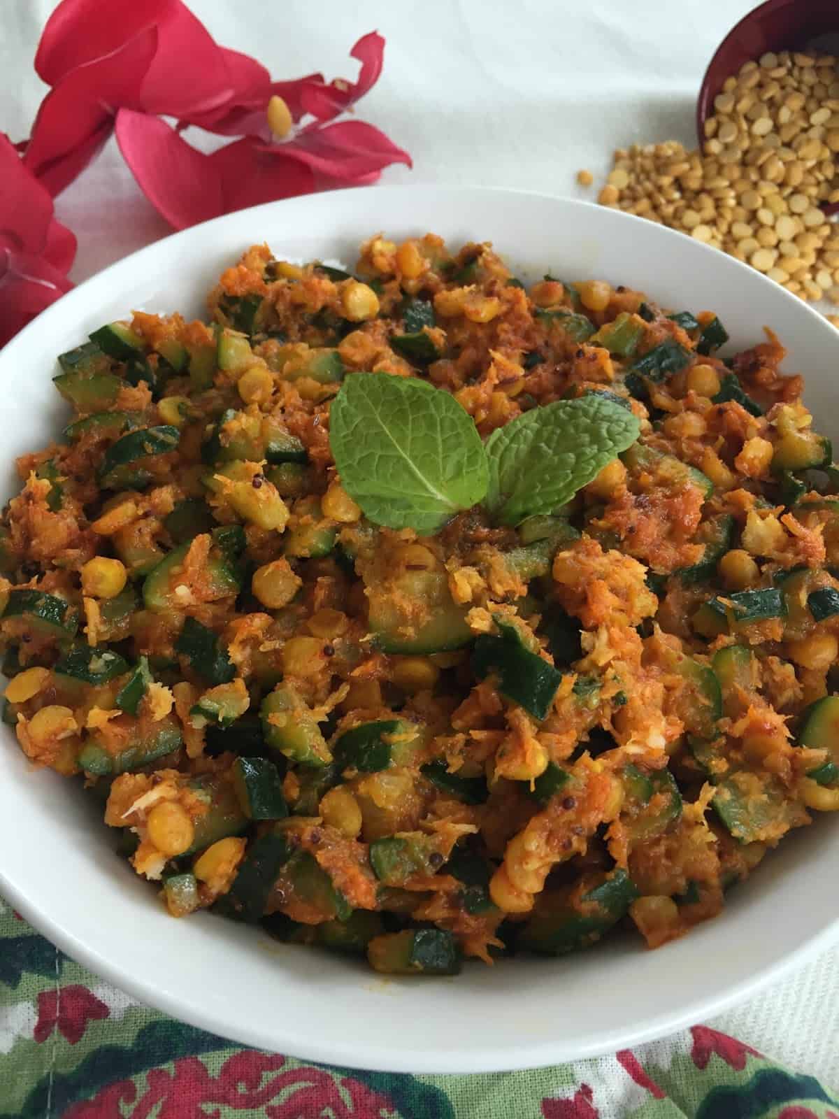Recipe: Courgette Chana Dahl | D'Connect