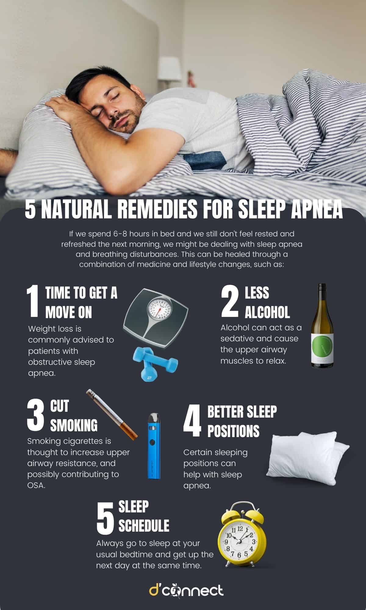 Sleep apnea: How to cure it and get your sleep back | D'Connect