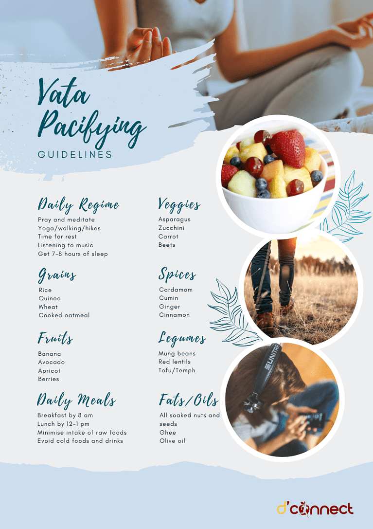 Vata imbalance — Are you always worried, anxious and cold? | D'Connect