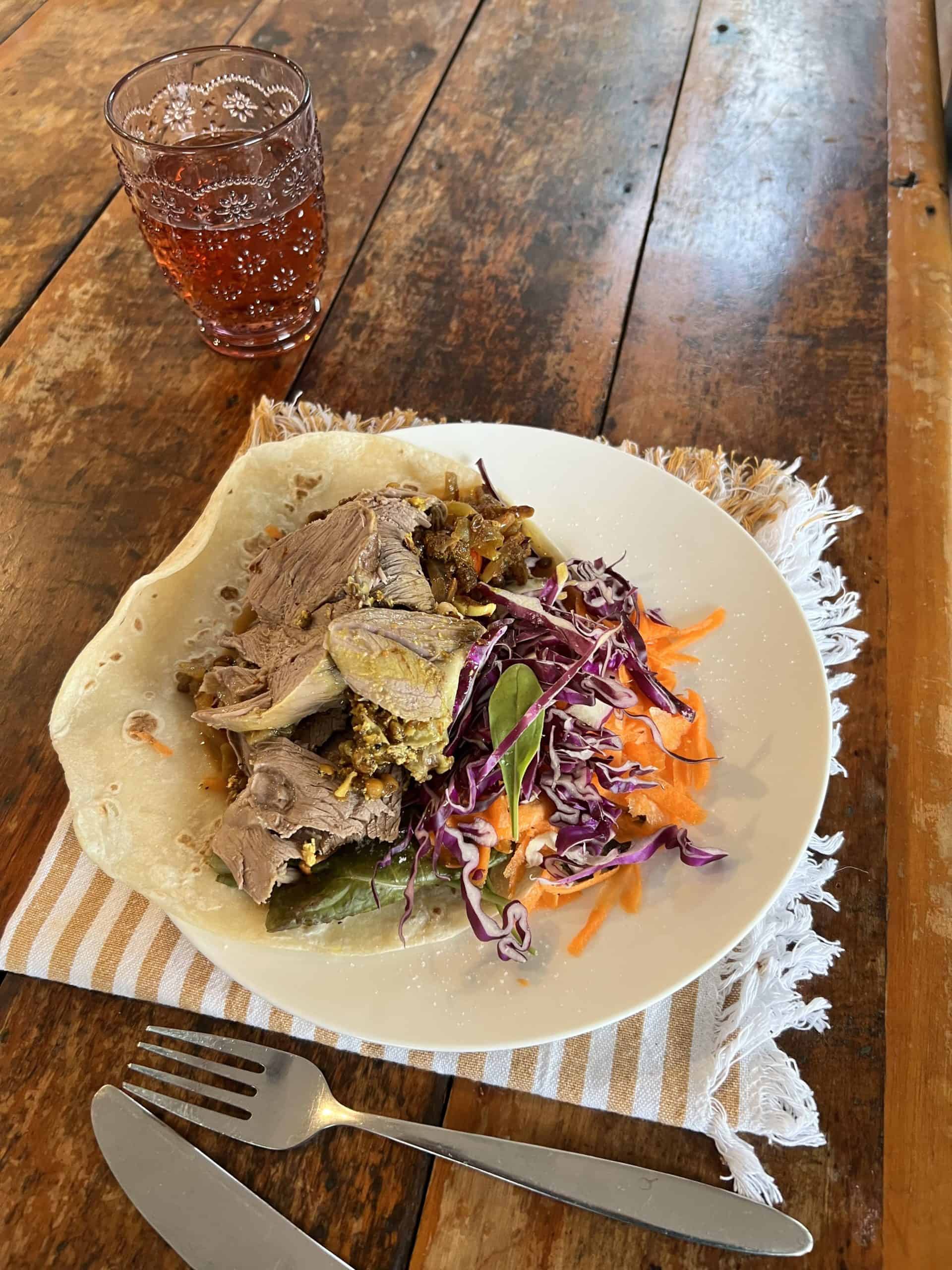 Recipe: Spiced Lamb Roast Roti Wraps | D'Connect