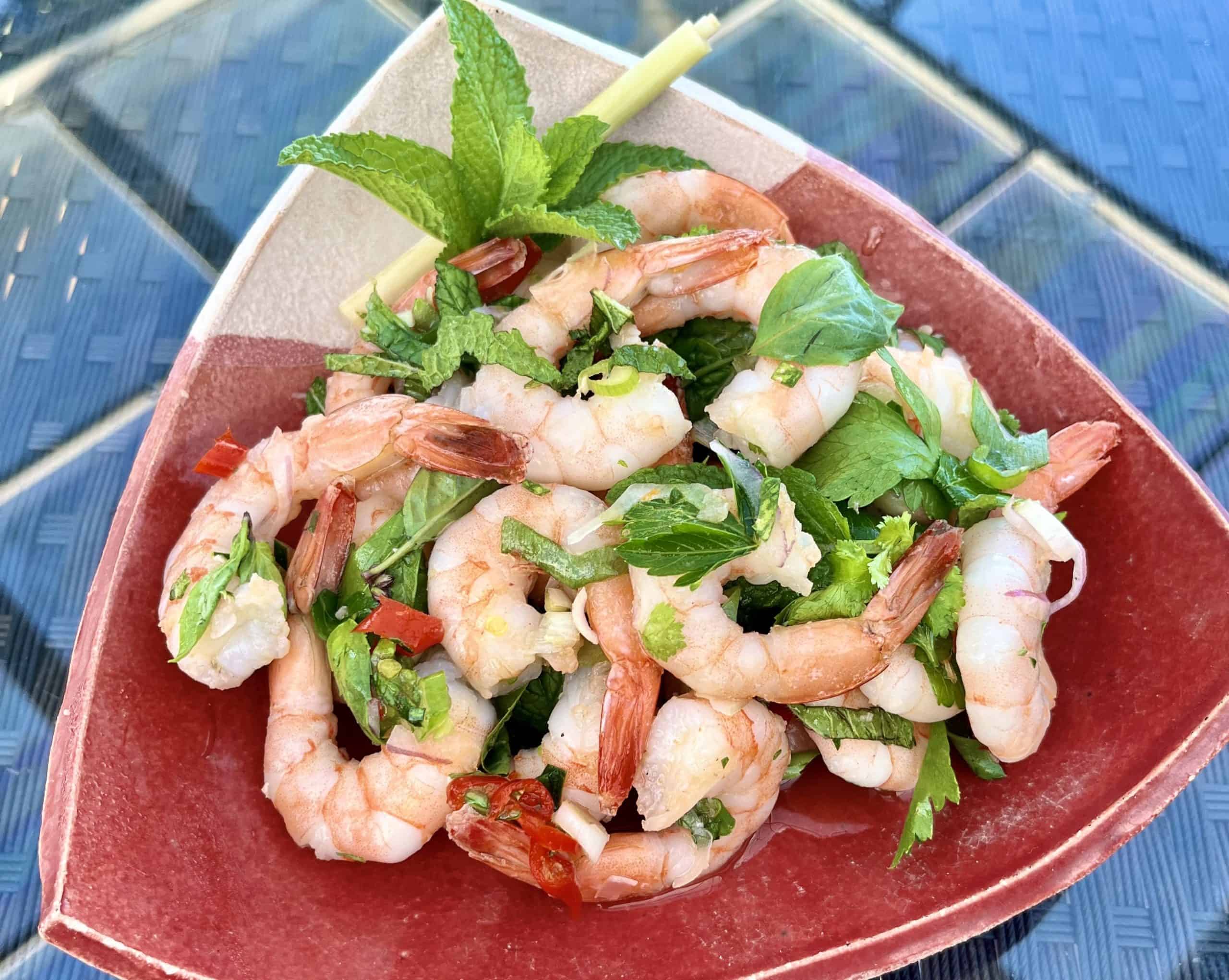 Recipe: Phla Goong Spicy Herbal Shrimp | D'Connect