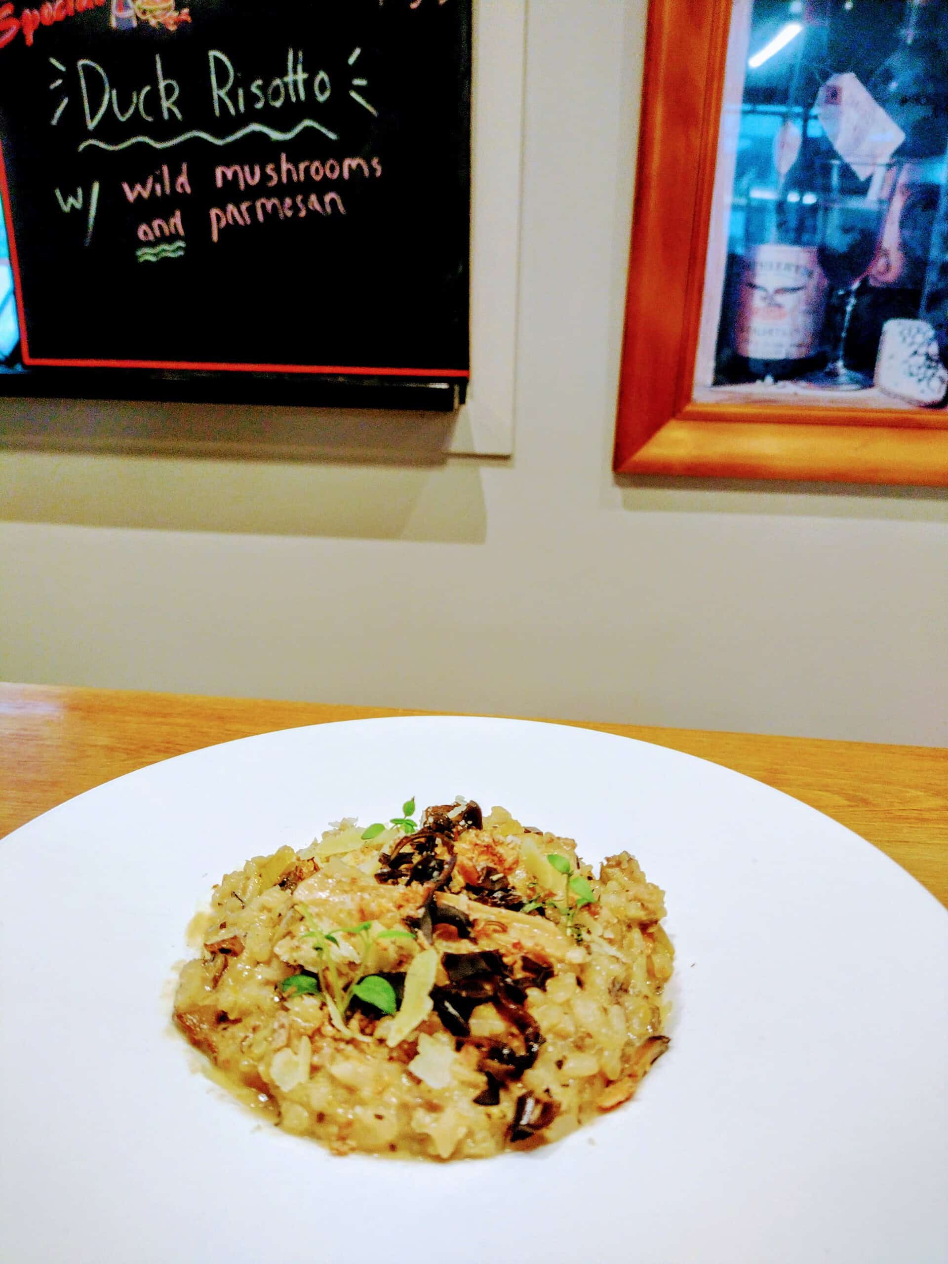 Recipe: Duck Risotto with Mushrooms and Parmesan | D'Connect